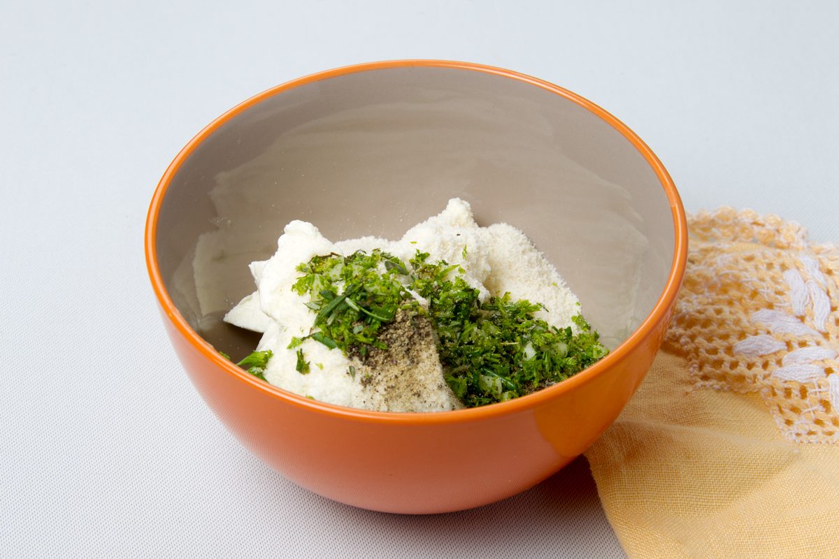 Homemade Boursin cheese