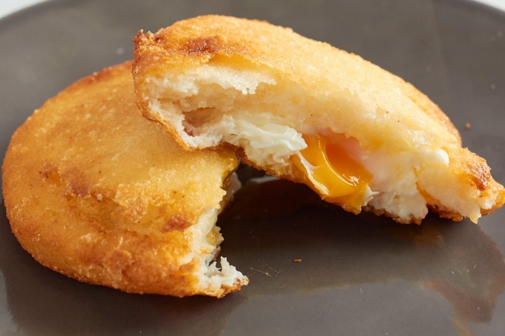 Egg Filled Arepas: the ultimate in Colombian street food