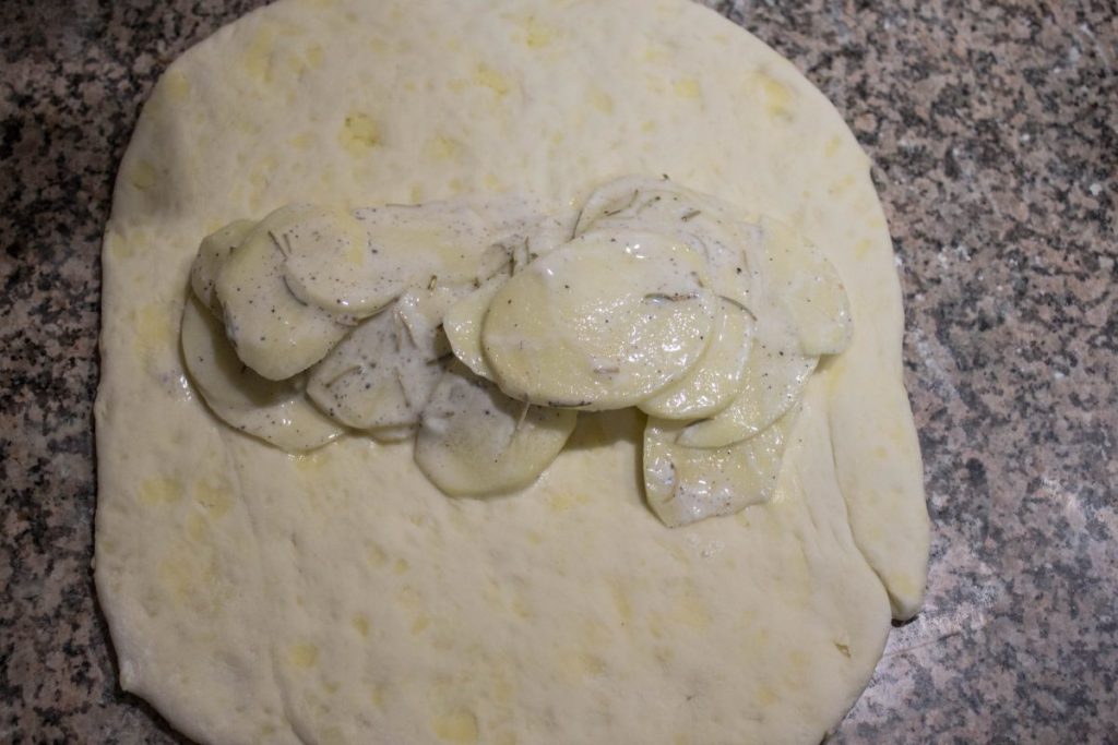 Austrian potato strudel: A delicious savory strudel preparation!