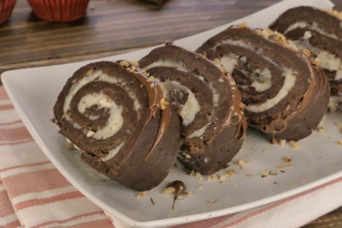 No-bake chocolate roulade: it's ready in just 30 minutes!