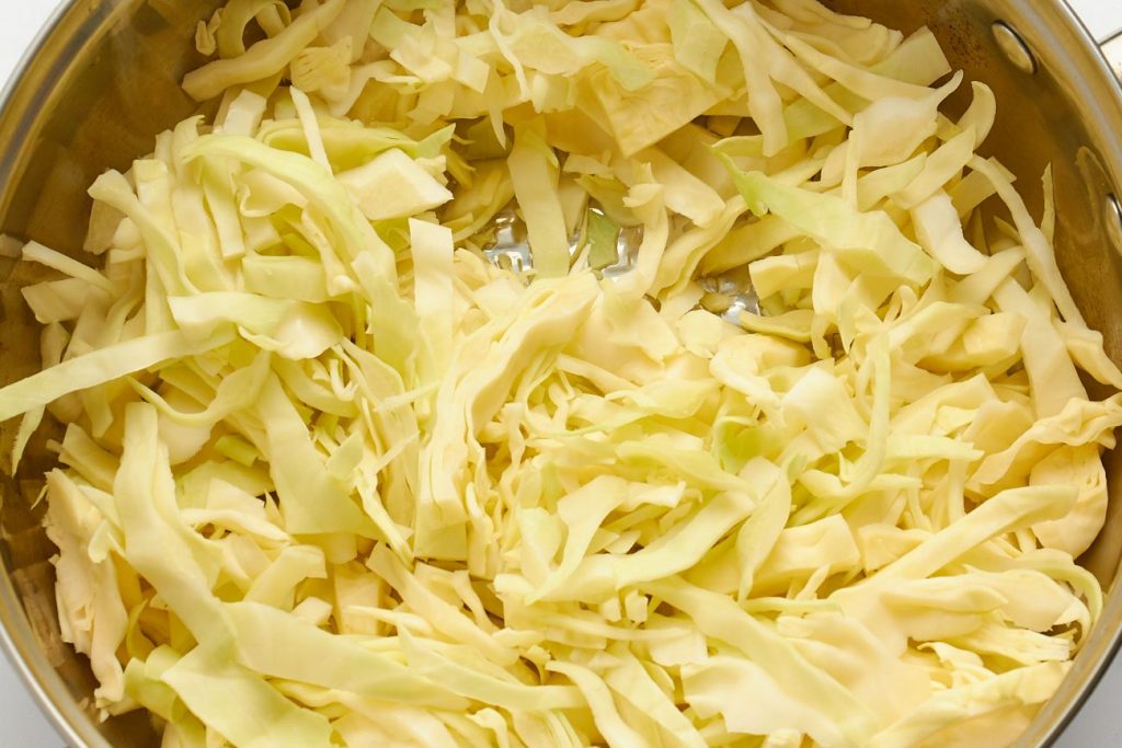 Lemon Garlic Sautéed Cabbage