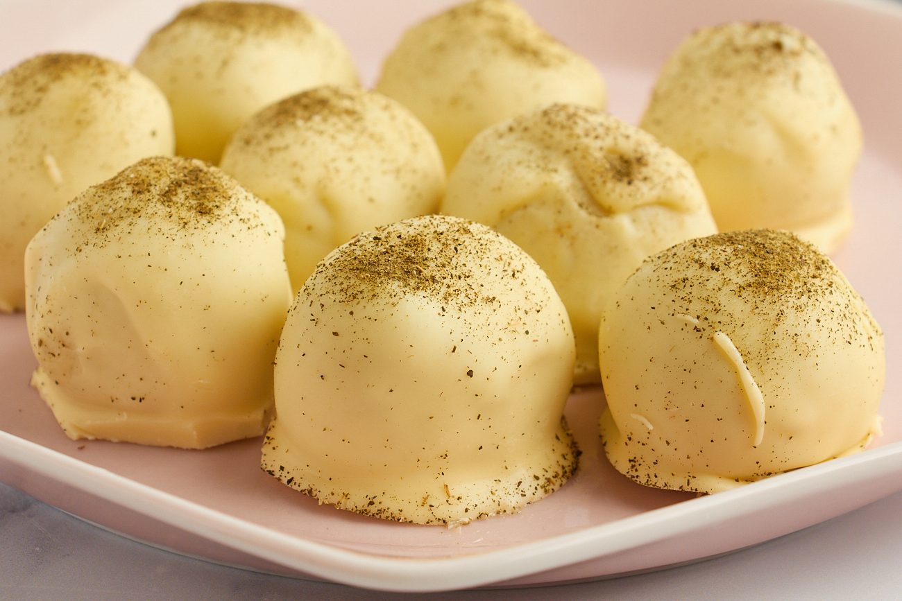 Green Tea Truffles: quick and very delicious dessert