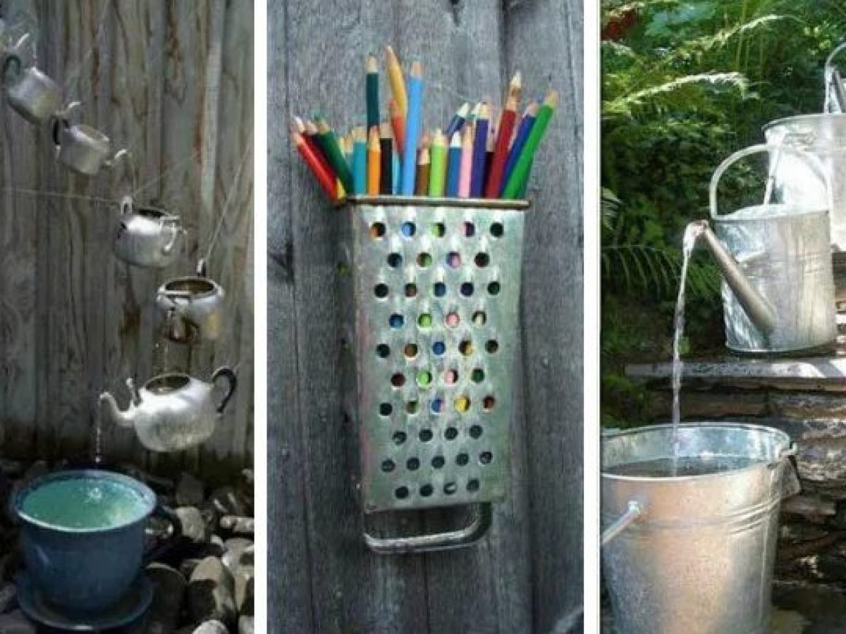 Original ways to reuse old kitchen utensils