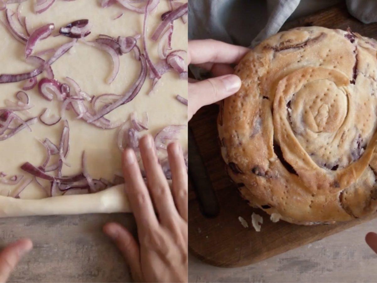 Onion bread: delicious like you've never had before!