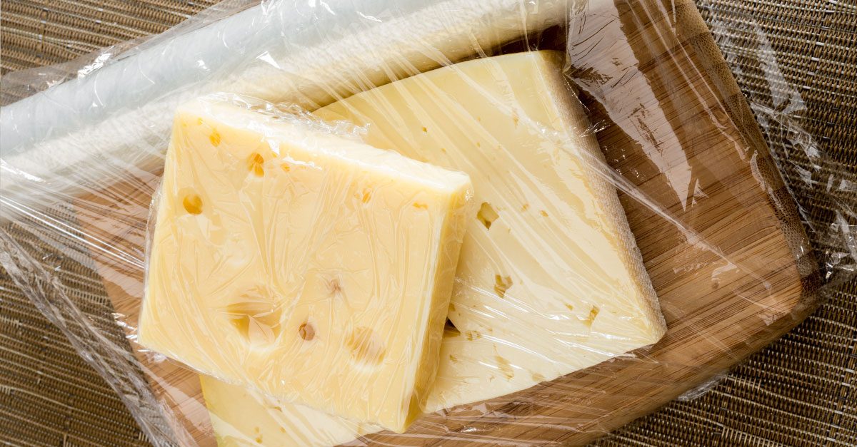The correct way to wrap cheese, and it does not involve cling film