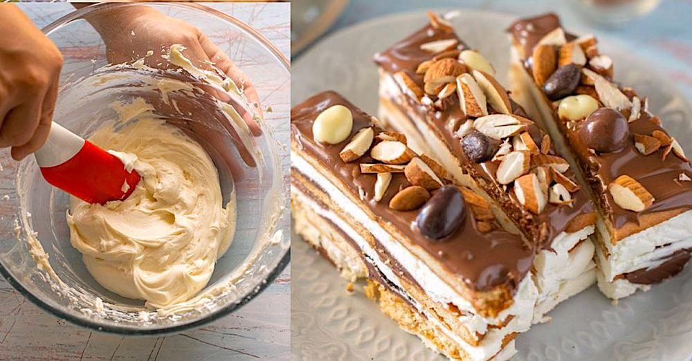 Semifreddo with mascarpone cheese and hazelnut cream: the recipe for a ...