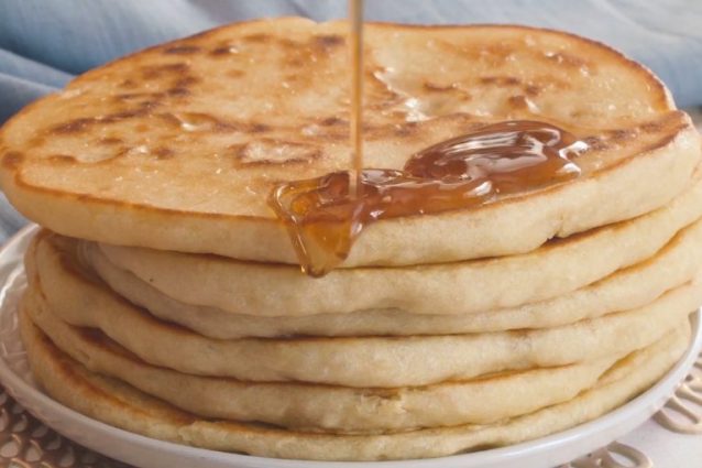 Arabian Pancakes With Honey