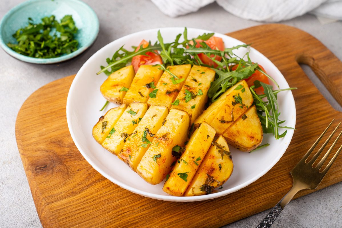 Scored Potatoes: the delicious alternative to baked potatoes