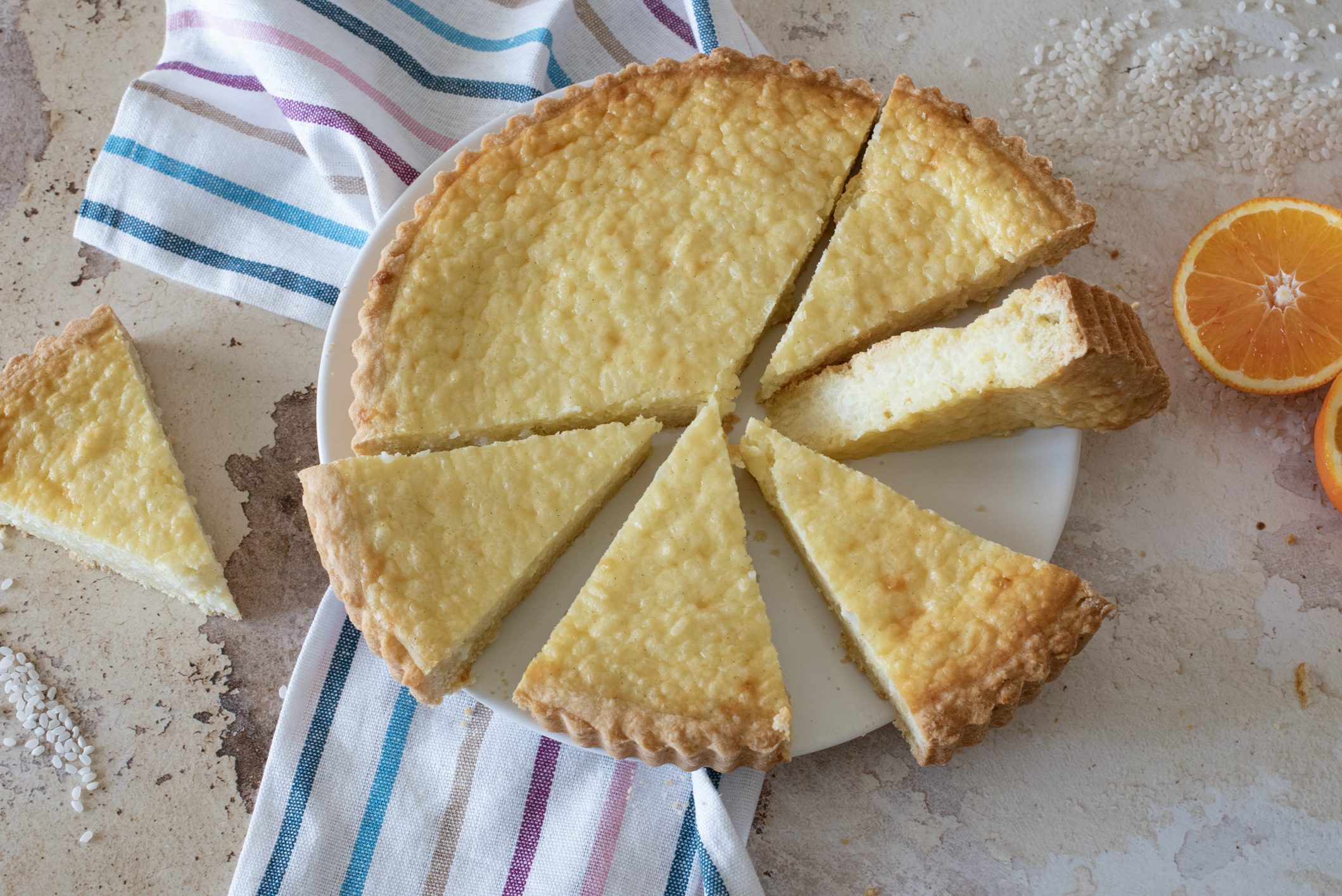 Rice Tart: the recipe for a simple and delicious dessert