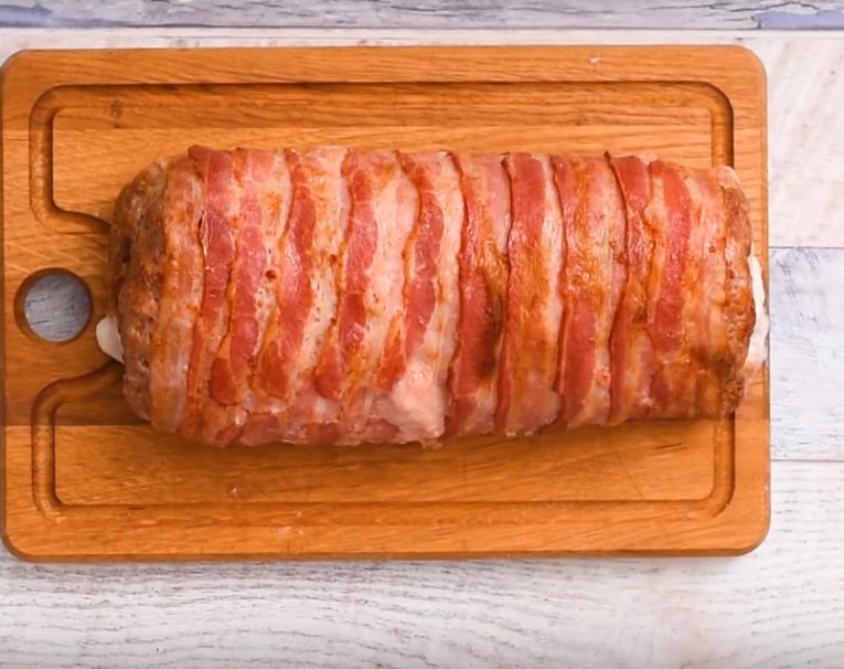 Bacon Wrapped Meatloaf: the moist and delicious beef recipe
