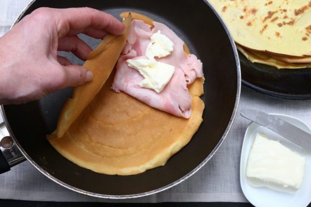 Ham and Cheese Crepes: the tasty recipe for savory crepes