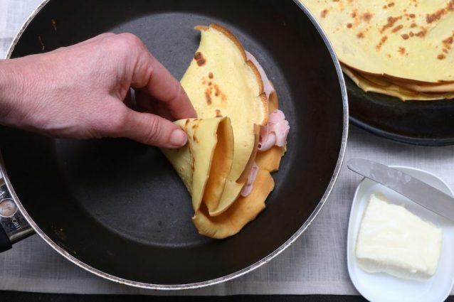 Ham and Cheese Crepes: the tasty recipe for savory crepes