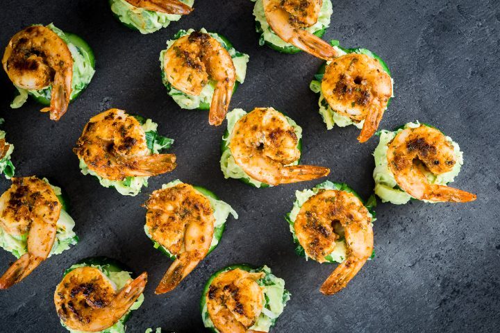 Cajun Shrimp Canapé Recipe