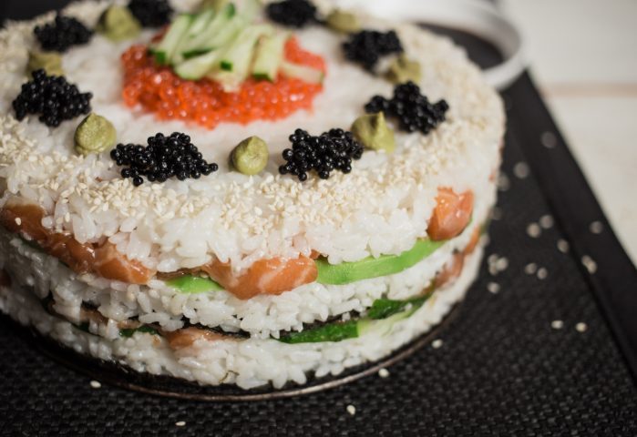 Sushi Cake Recipe