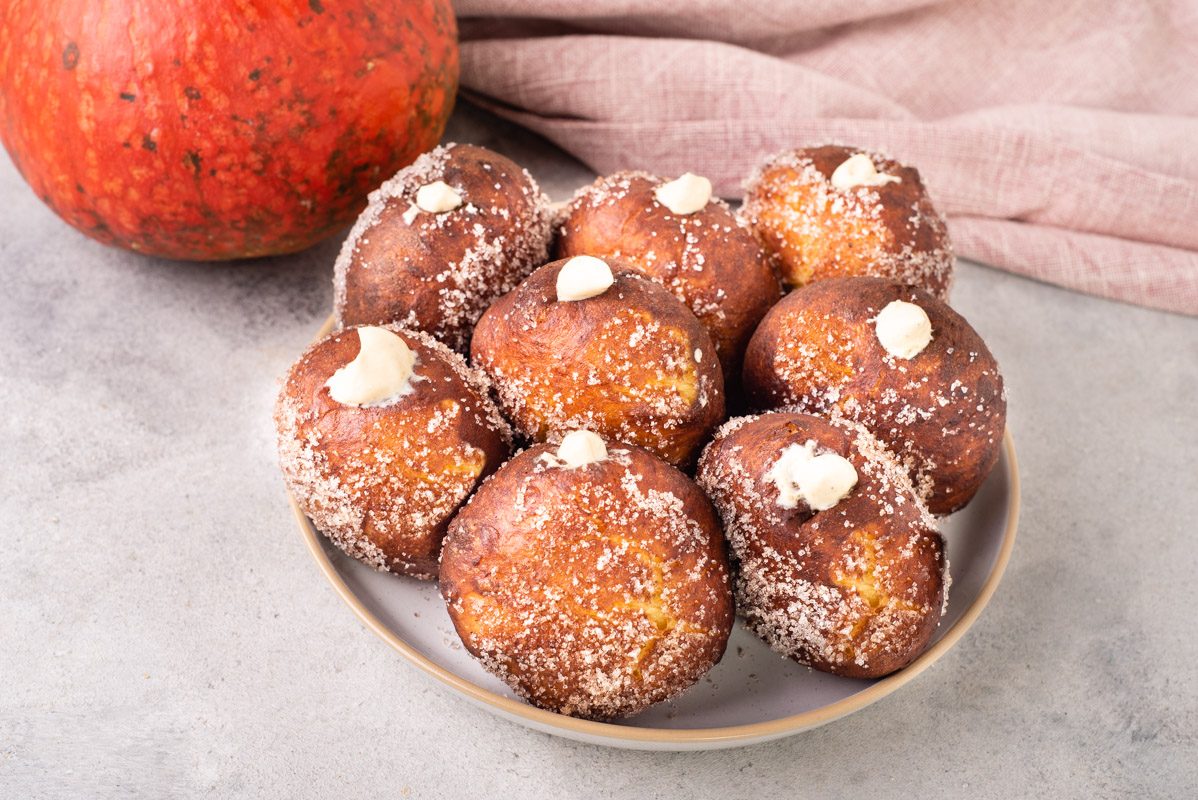 Pumpkin Cheesecake Doughnut Recipe