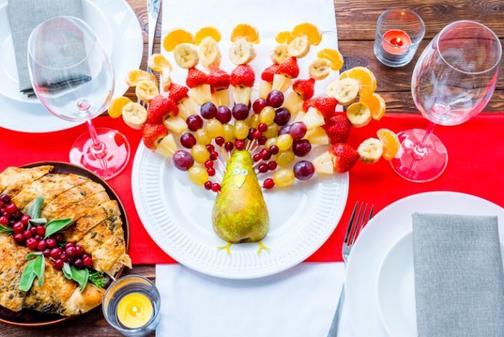 Turkey Fruit Platter Recipe
