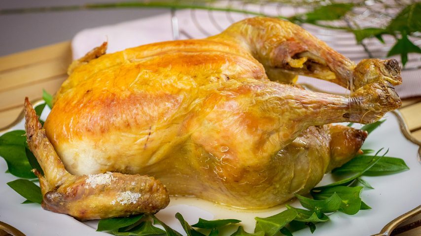 Salt Roasted Chicken Recipe