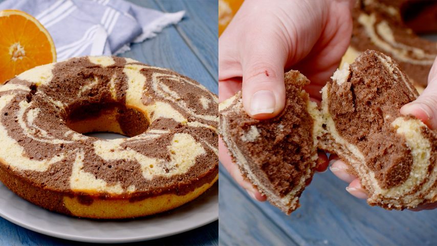 Marble Chiffon Cake Recipe
