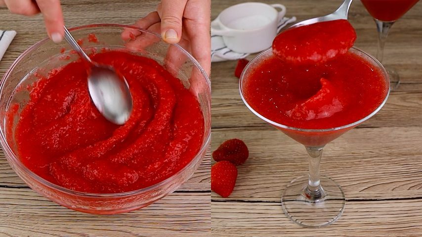 Strawberry Granita Recipe