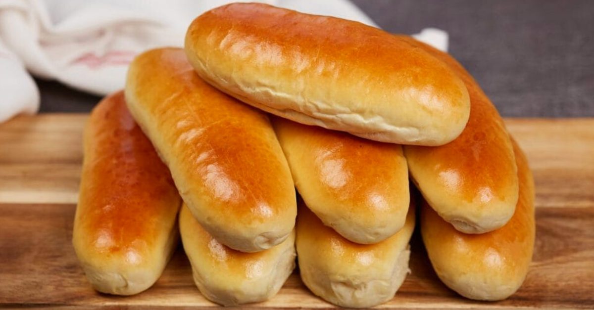 Homemade Hot Dog Bun Recipe