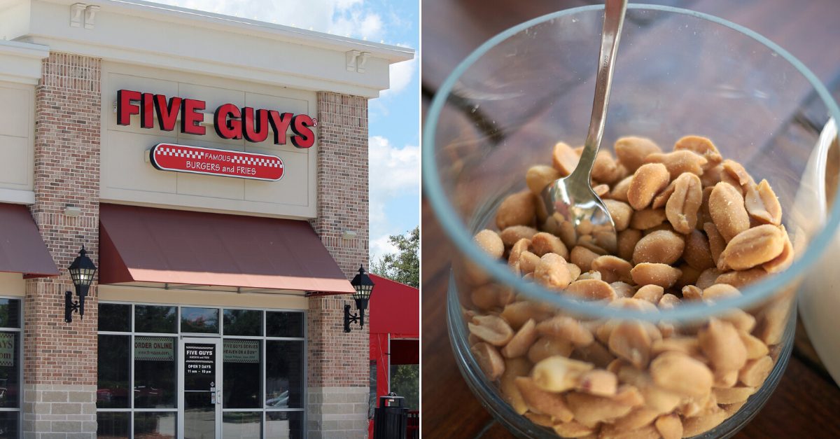 Five Guys Offers Complimentary Peanuts To Its Patron. Here's Why