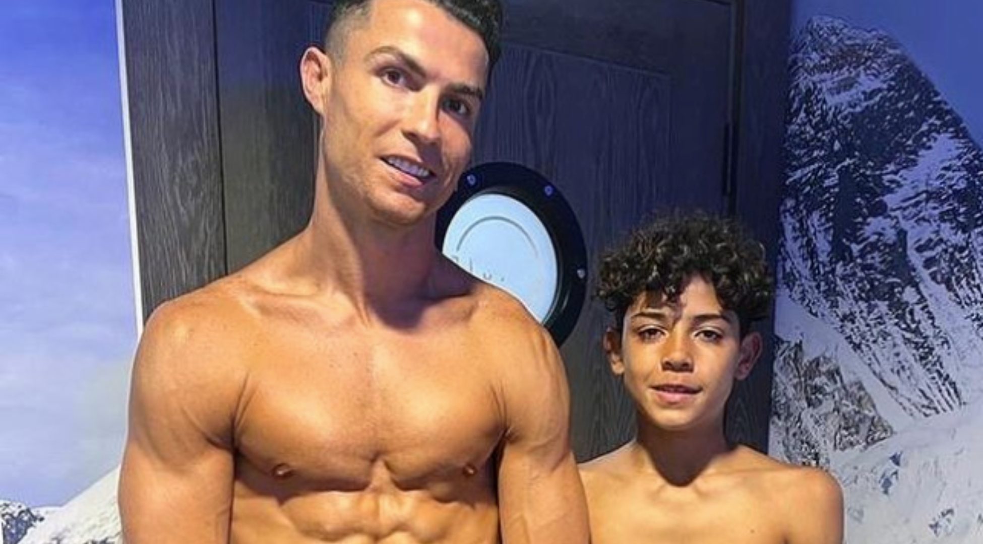 Un po' di tempo con mio figlio, Cristiano Ronaldo porta il piccolo ...