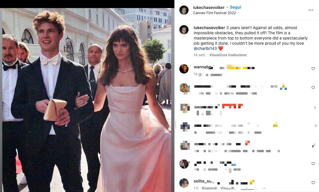 Charlbi Dean aveva reso orgoglioso il fidanzato Luke Volker prima di ...