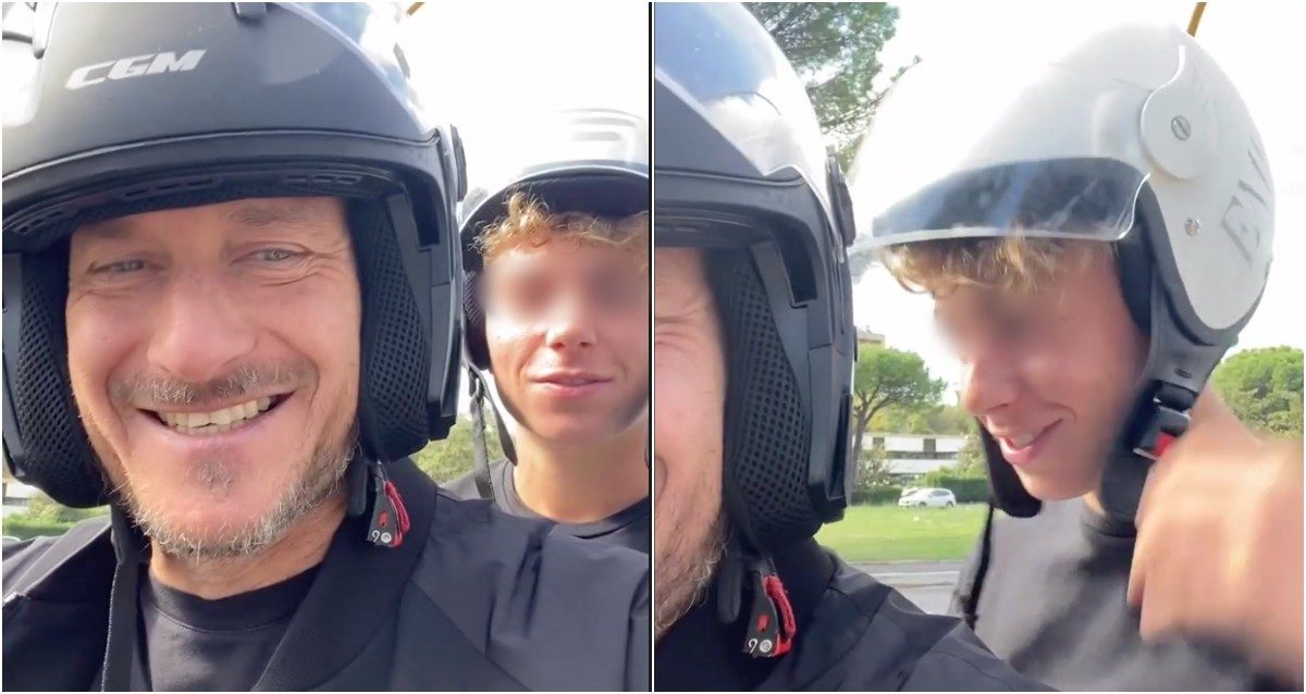 Totti torna sui social dopo la separazione, il primo video è con il ...