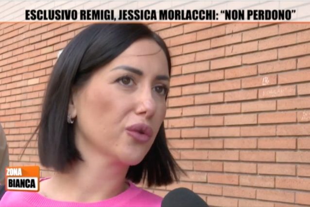 Jessica Morlacchi su Memo Remigi: Scuse arrivate tardi, gesto ...