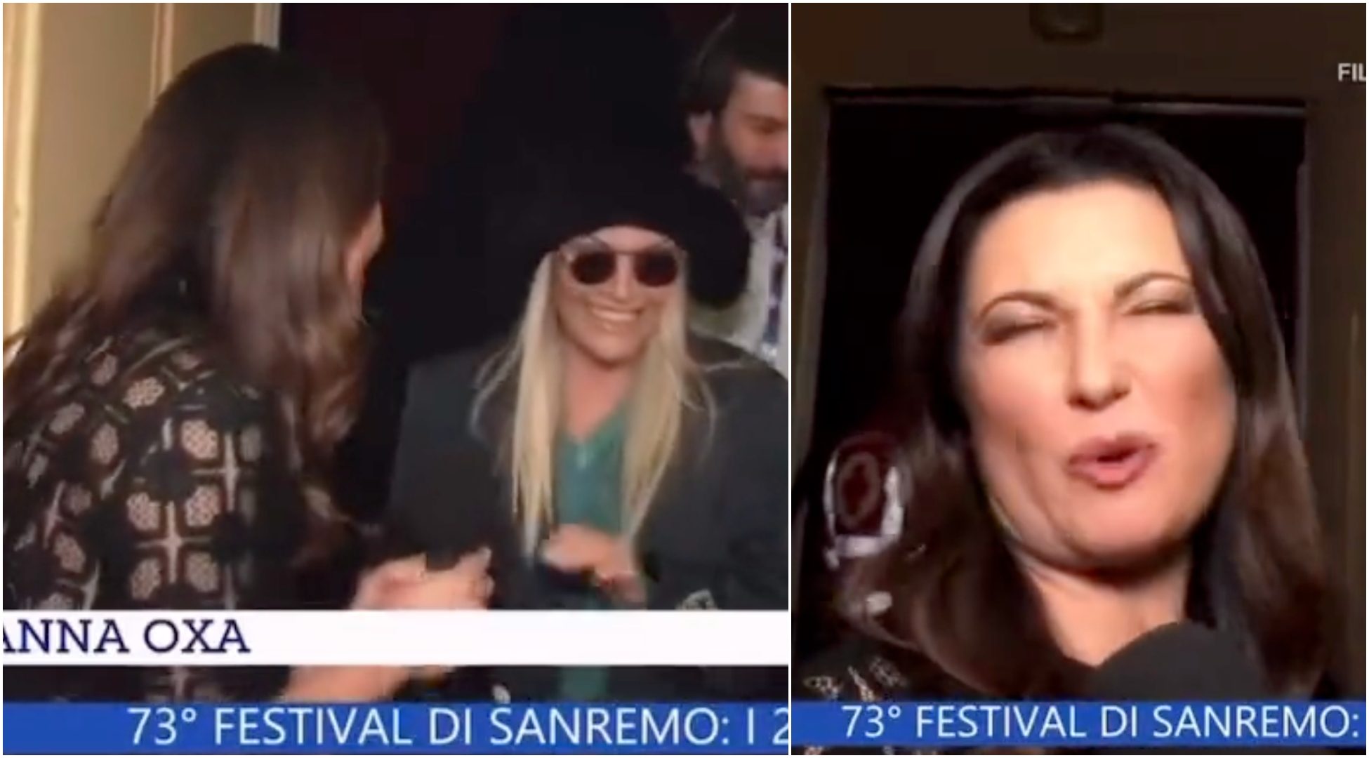 Ti posso fare una domanda?, Giovanna Civitillo ignorata da Anna Oxa che ...