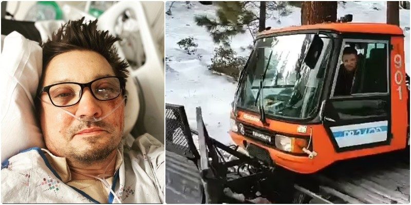 Come sta Jeremy Renner: parte del busto collassata e petto schiacciato ...