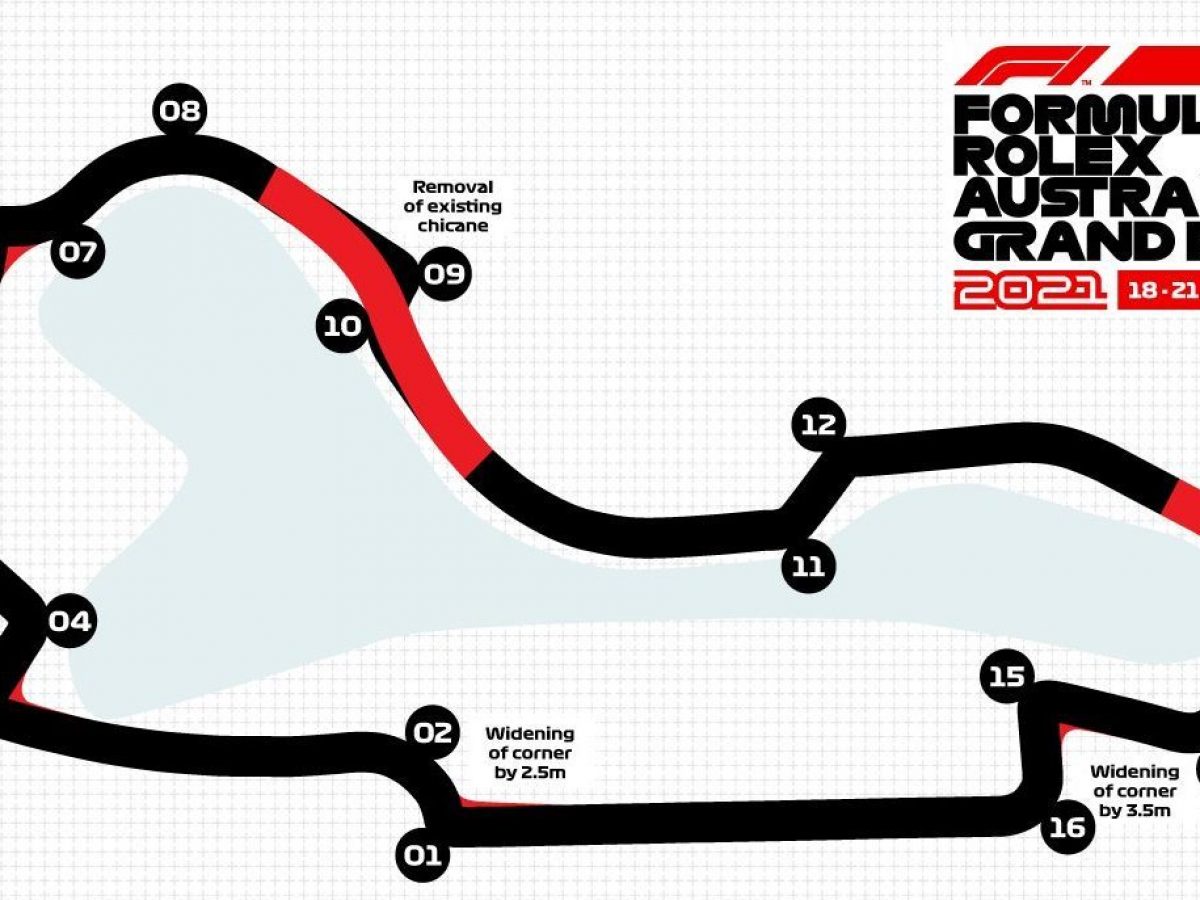 Nuovo tracciato per il GP d'Australia di Formula 1: lavori all'Albert ...