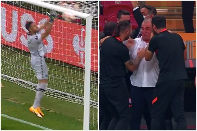 Clamorosa papera di Strakosha in Galatasaray-Lazio: Terim se la ride in ...