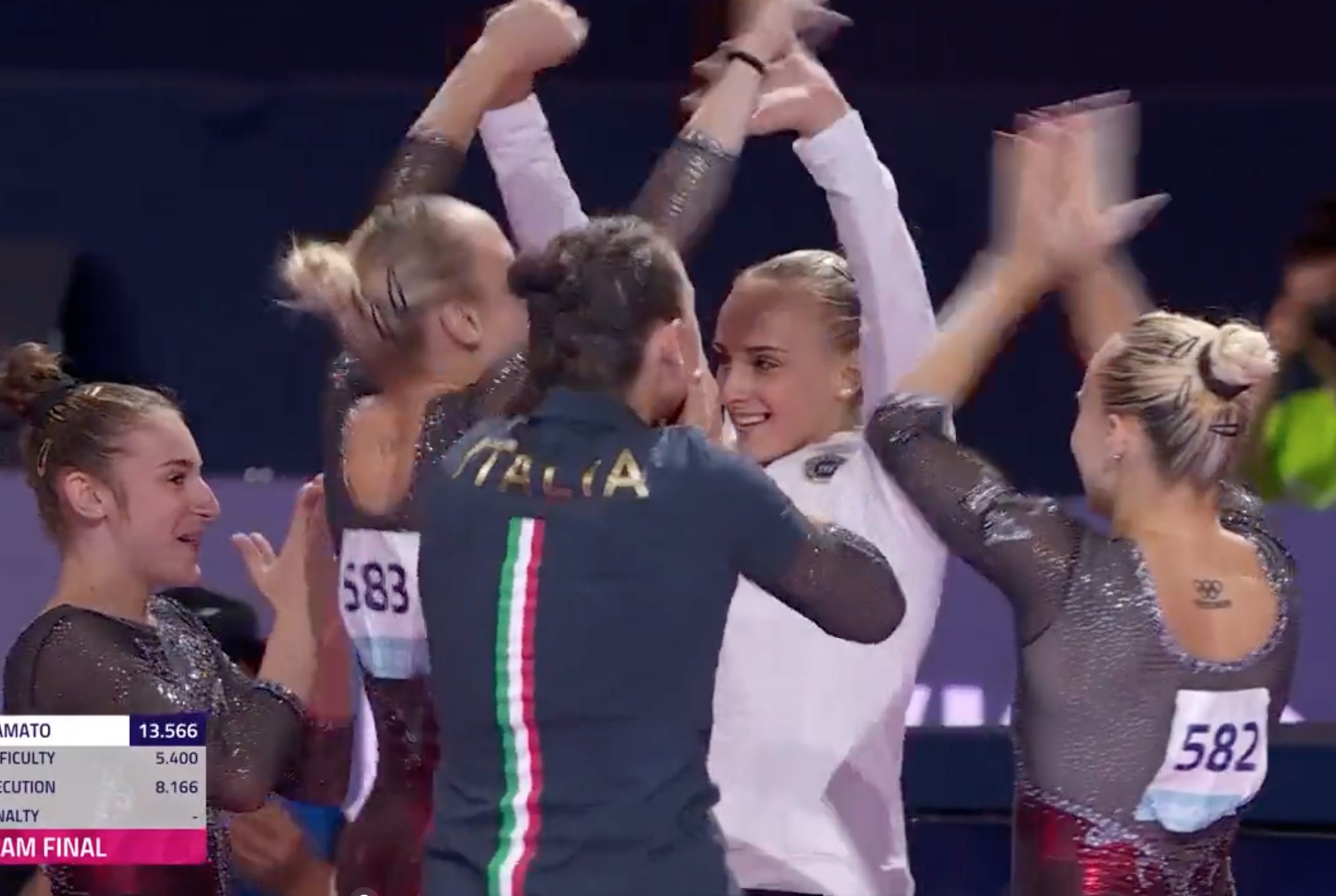 Italia campione d'Europa nella ginnastica artistica, le fate dominano ...