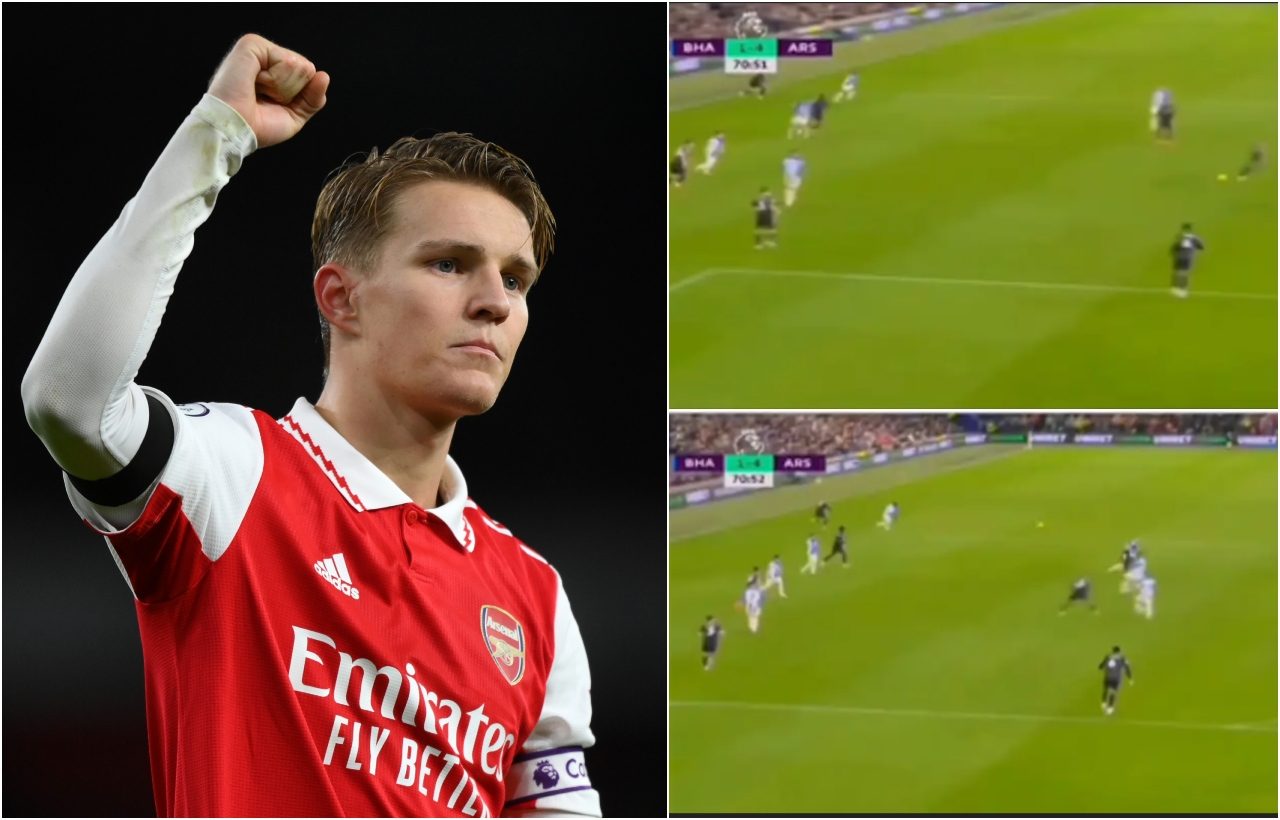 Odegaard è la mente dell'Arsenal, ogni gara un saggio di bellezza: l ...