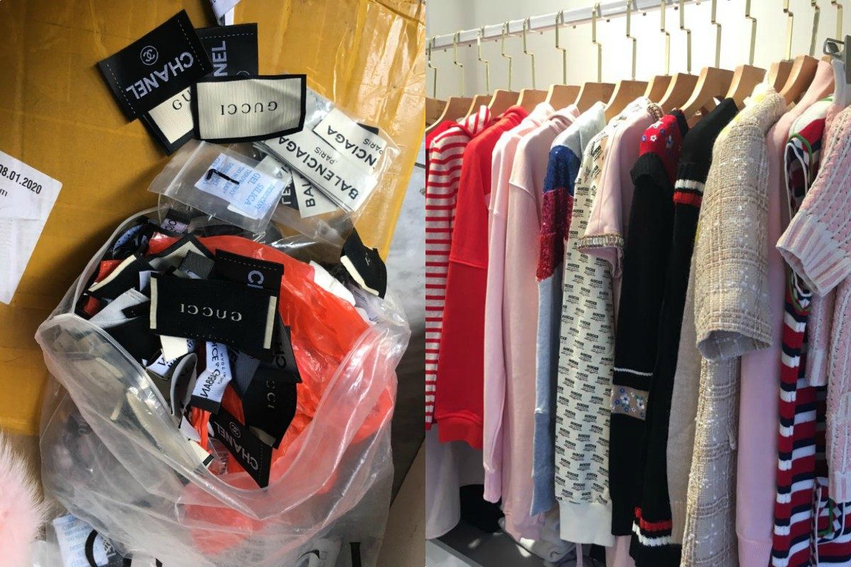 Milano Sequestrati Oltre 1000 Capi Dabbigliamento Contraffatti In Un