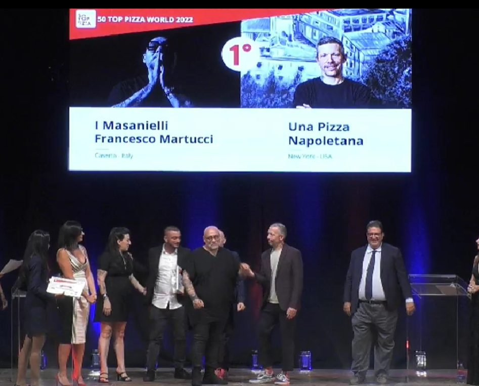 I Masanielli di Francesco Martucci a Caserta è la migliore pizzeria al mondo anche nel 2022