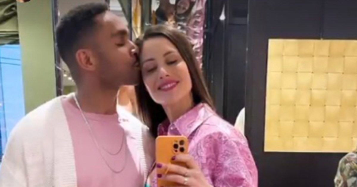 Marica Pellegrinelli in rosa presenta il nuovo fidanzato William Djoko