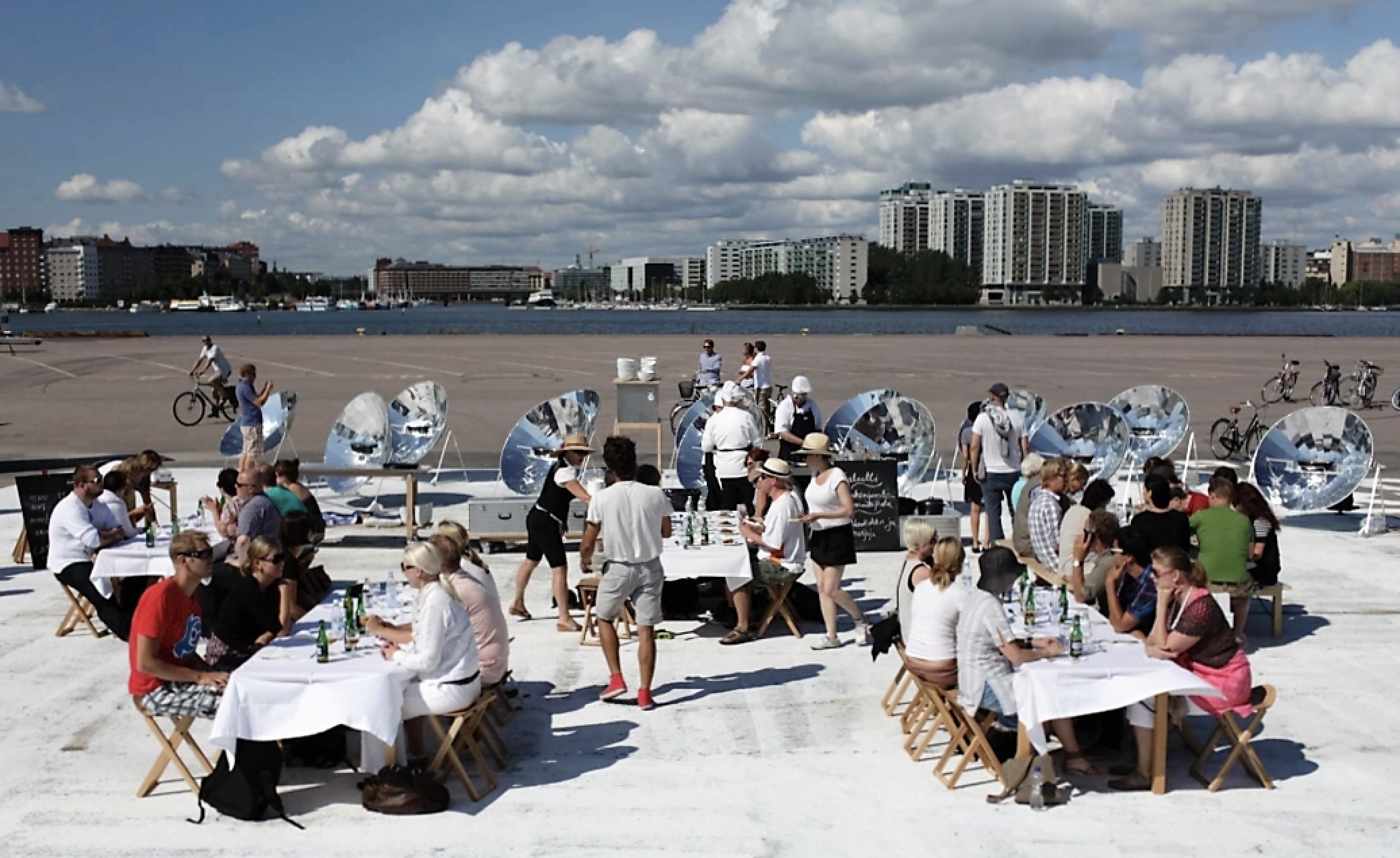 The first restaurant that runs on solar energy - The Nation View