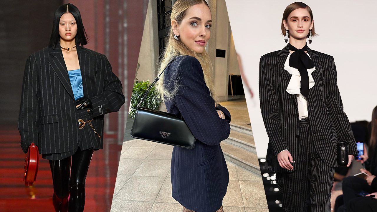 Fall/Winter 2022-23 trends: the pinstripe is the must-have suit (like ...