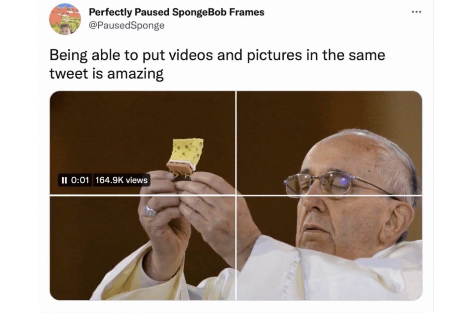 Una nuova funzione di Twitter ha fatto risorgere il meme di Papa ...