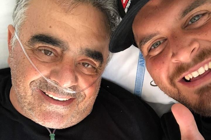 Carmelo Zappulla, prima foto dopo l'infarto: Dio è grande