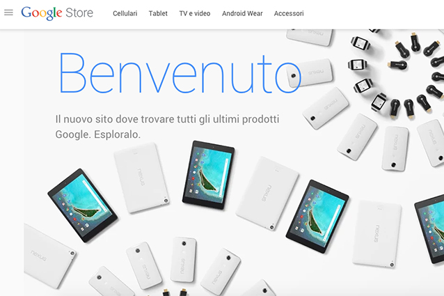 Google Store, aperto il nuovo negozio online