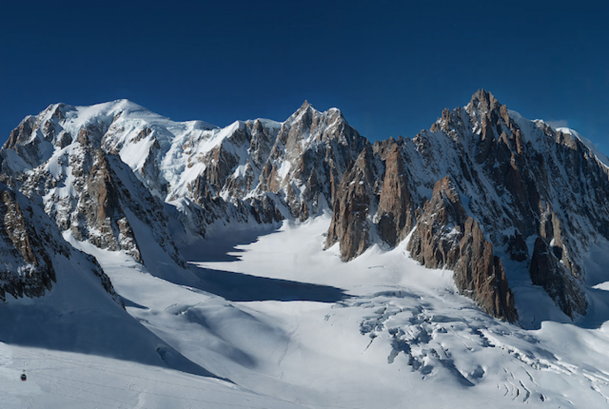 In2White, la fotografia più grande del mondo è del Monte Bianco: 365 ...