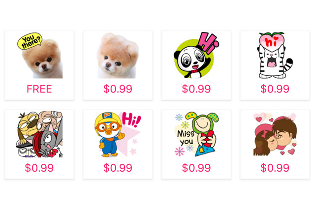 Facebook Messenger, in arrivo gli sticker a pagamento