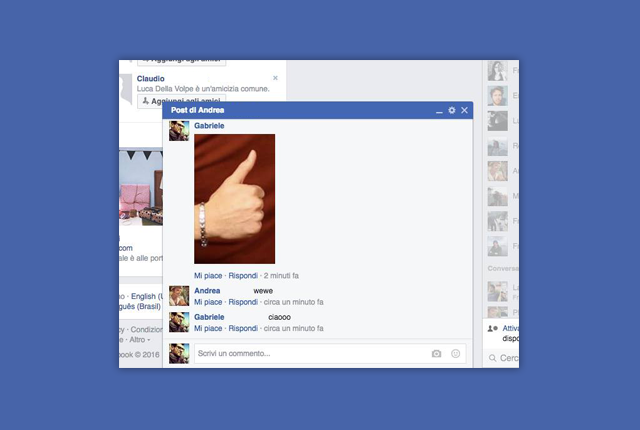 Facebook, ecco il popup per rispondere ai commenti: si apre come una chat