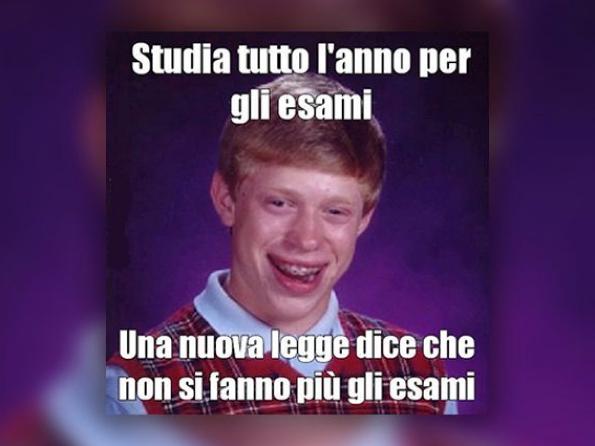 Chi è Bad Luck Brian, la storia del ragazzo diventato un meme (e un ...