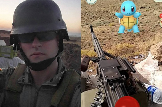 Pokémon Go, cattura uno Squirtle mentre combatte l'Isis: la storia ...