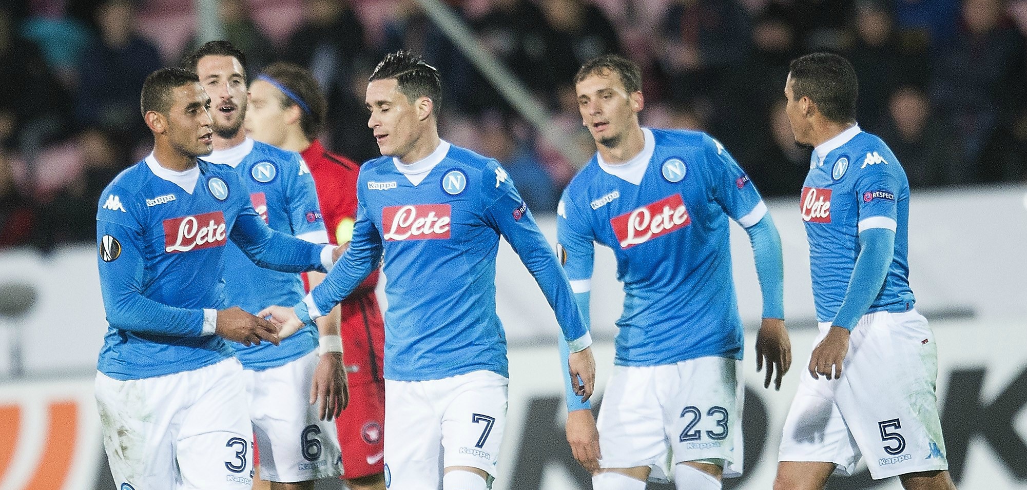 Il Napoli ha il miglior attacco dell'Europa League