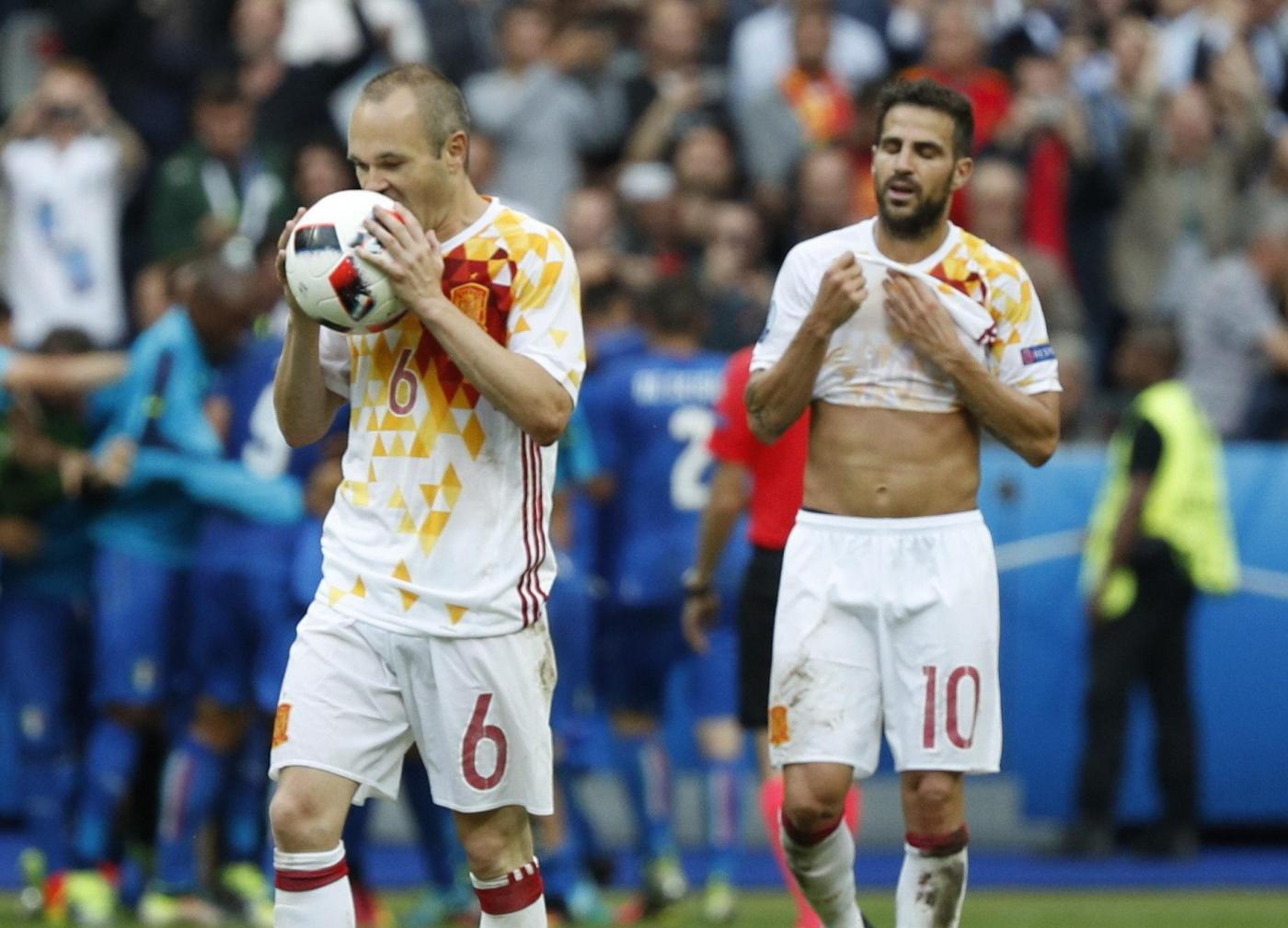 Iniesta: Difficile digerire la sconfitta con l'Italia